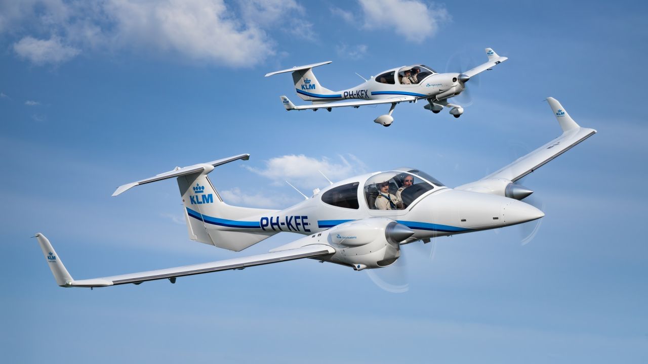 Neue Flottenpräsentation KLM Flight Academy › Groningen Airport Eelde